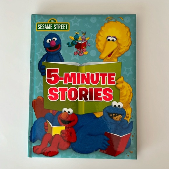 Other | Sesame Street 5 Minute Stories Book | Poshmark